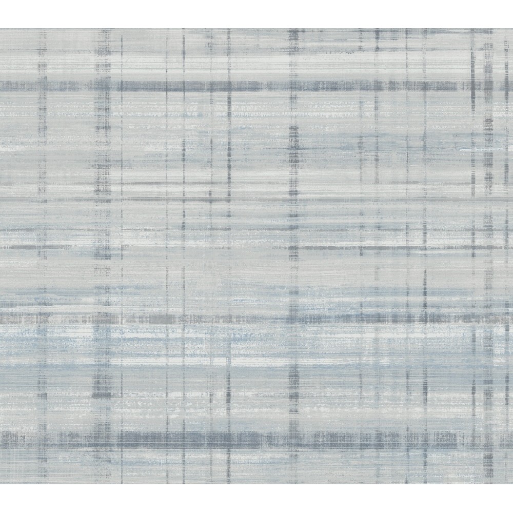 LL3245 - Vanishing Point Blue Striated Wallpaper-Layered Luxe