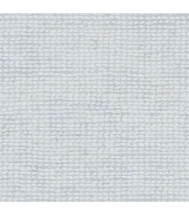 4071-71030 - Wellen Light Blue Abstract Rope Wallpaper-Blue Heron